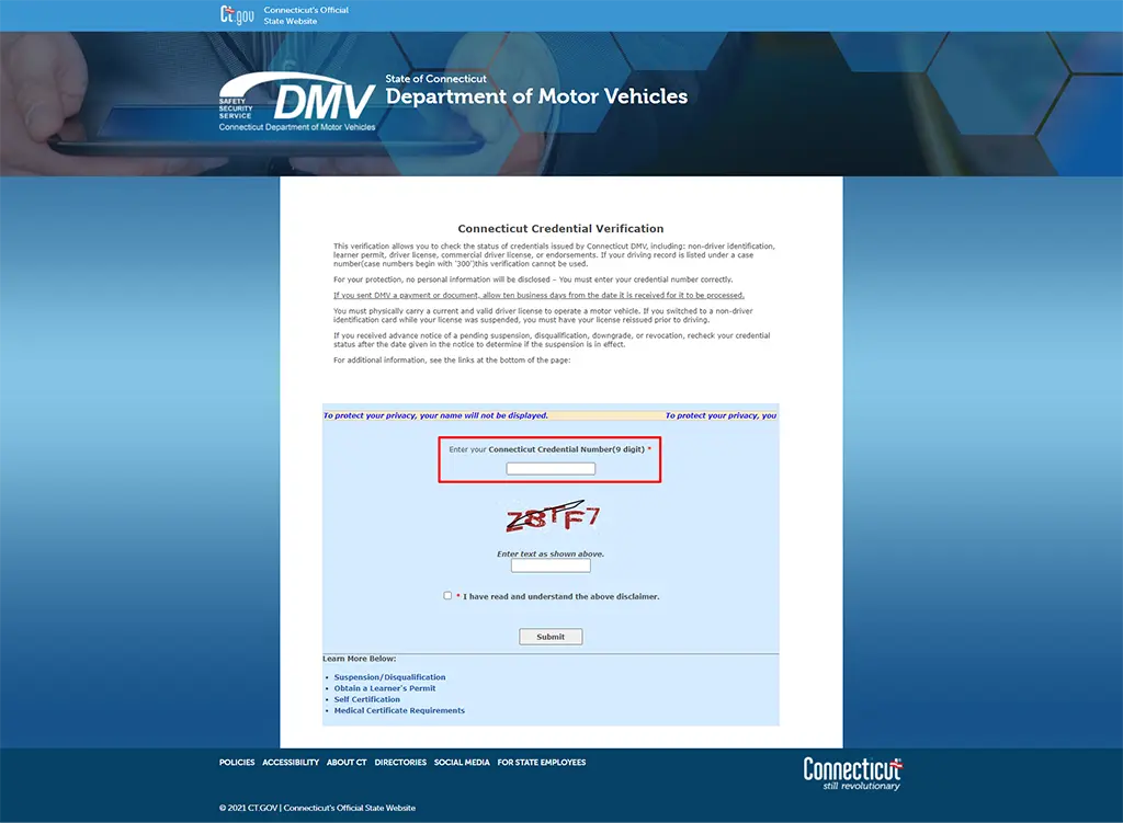 How To Check The Status Of A Connecticut Driver s License